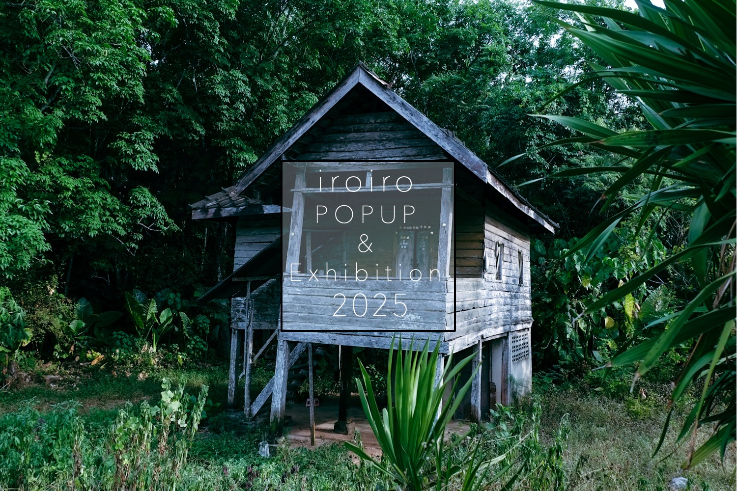 iroiro POP-UP & EXHIBITION SCHEDULE 2025(2024/12月20日現在) | NEWS | iroiro | Original Clothing ...